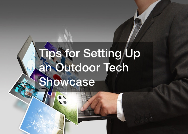 Tips for Setting Up an Outdoor Tech Showcase - Pleo HQ